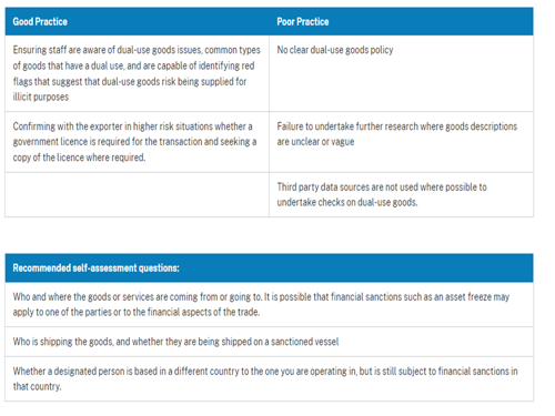 Guidance on screening goods of proliferation concern and their means of ...